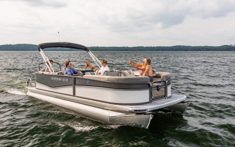 The No-Compromise Pontoon Boat: Sunscape by Premier Marine