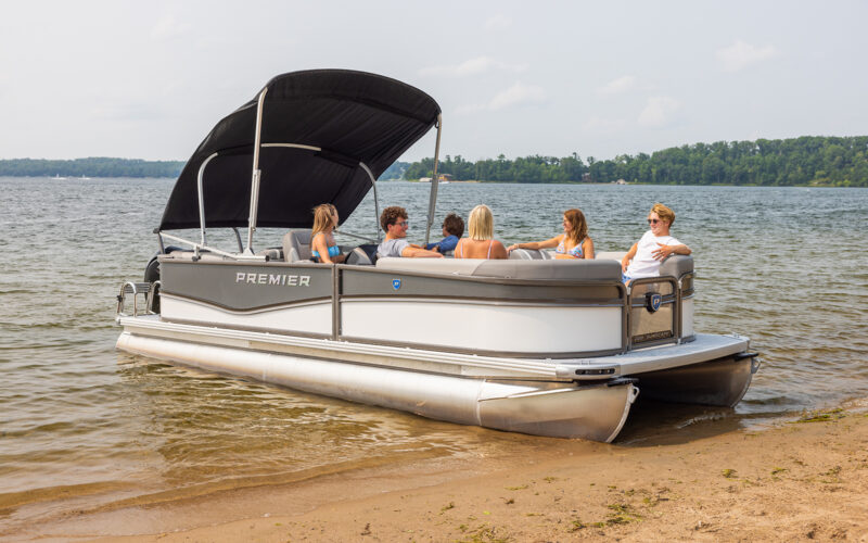 The No-Compromise Pontoon Boat: Sunscape by Premier Marine