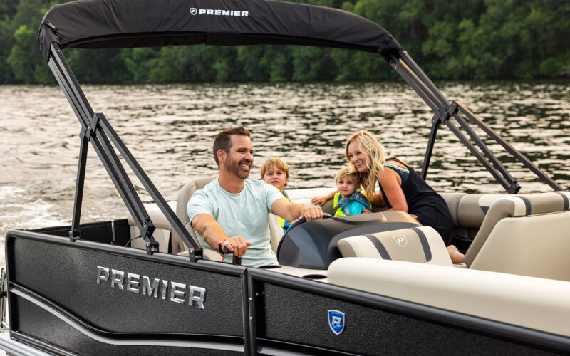 The No-Compromise Pontoon Boat: Sunscape by Premier Marine