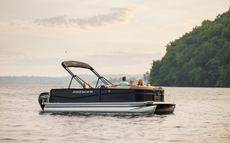 The No-Compromise Pontoon Boat: Sunscape by Premier Marine