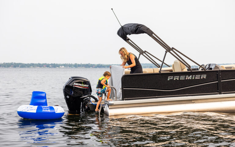 The No-Compromise Pontoon Boat: Sunscape by Premier Marine