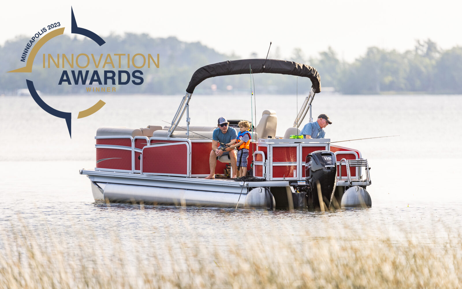 Angler Receives Innovation Award - Premier Pontoons
