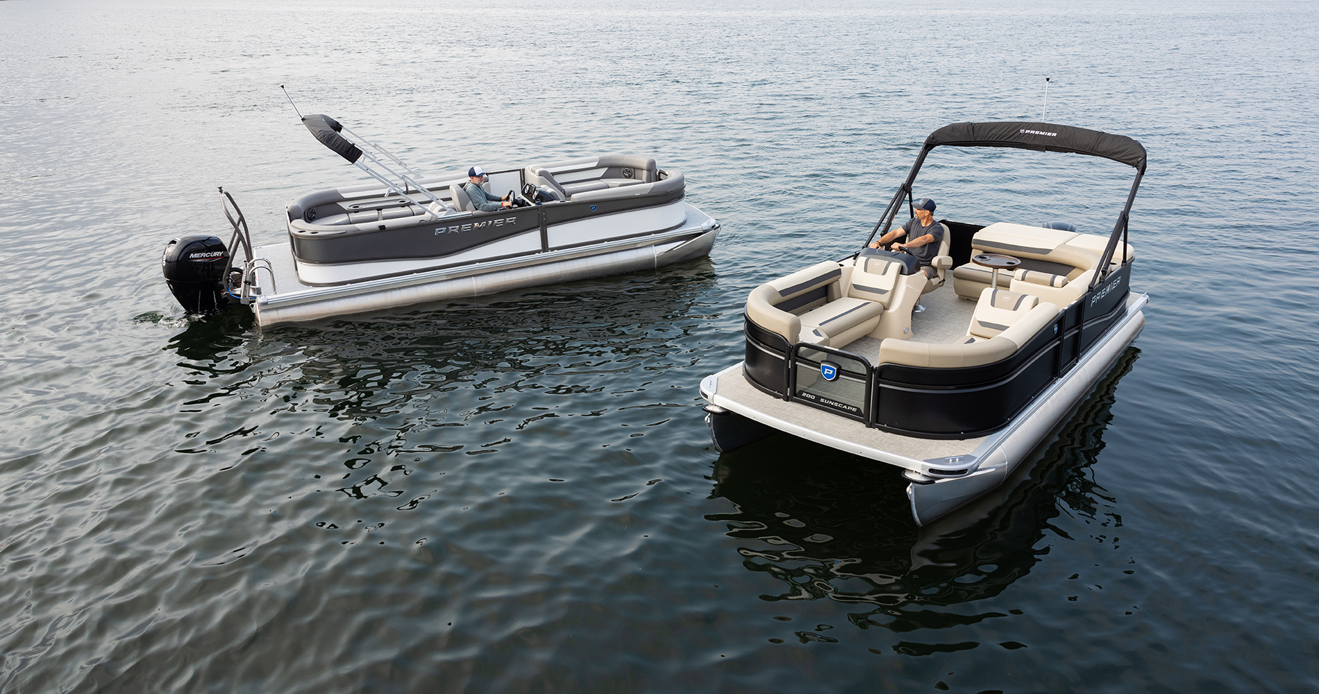 Explore the full lineup of Premier Marine Pontoon Boats