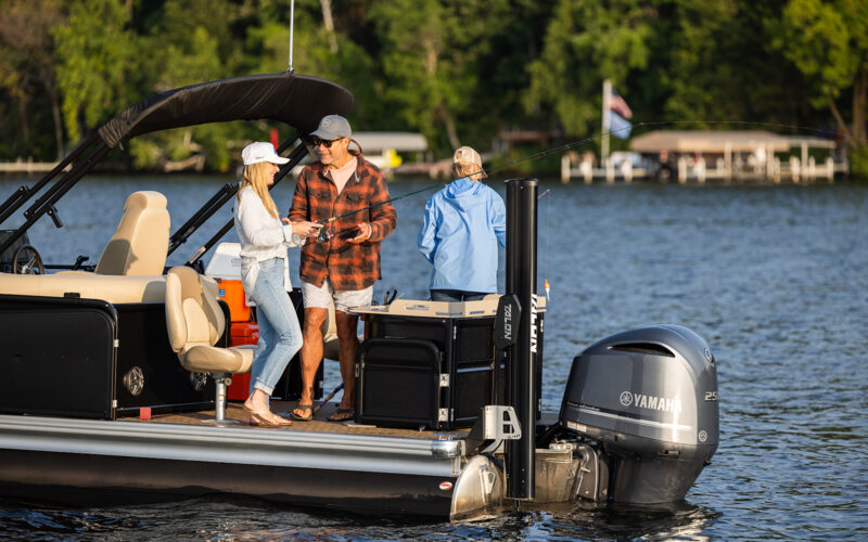 Smartest Fish-Ready Pontoon In The Industry: Sunsation Angler