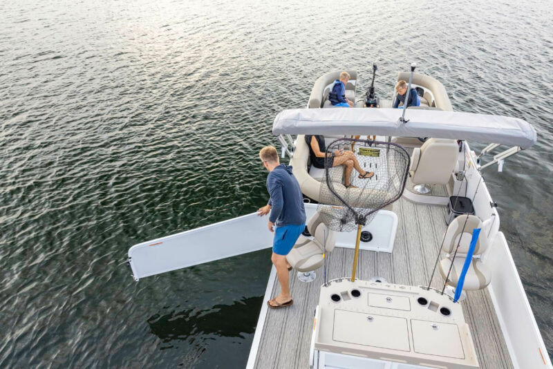 Smartest Fish-Ready Pontoon In The Industry: Sunsation Angler