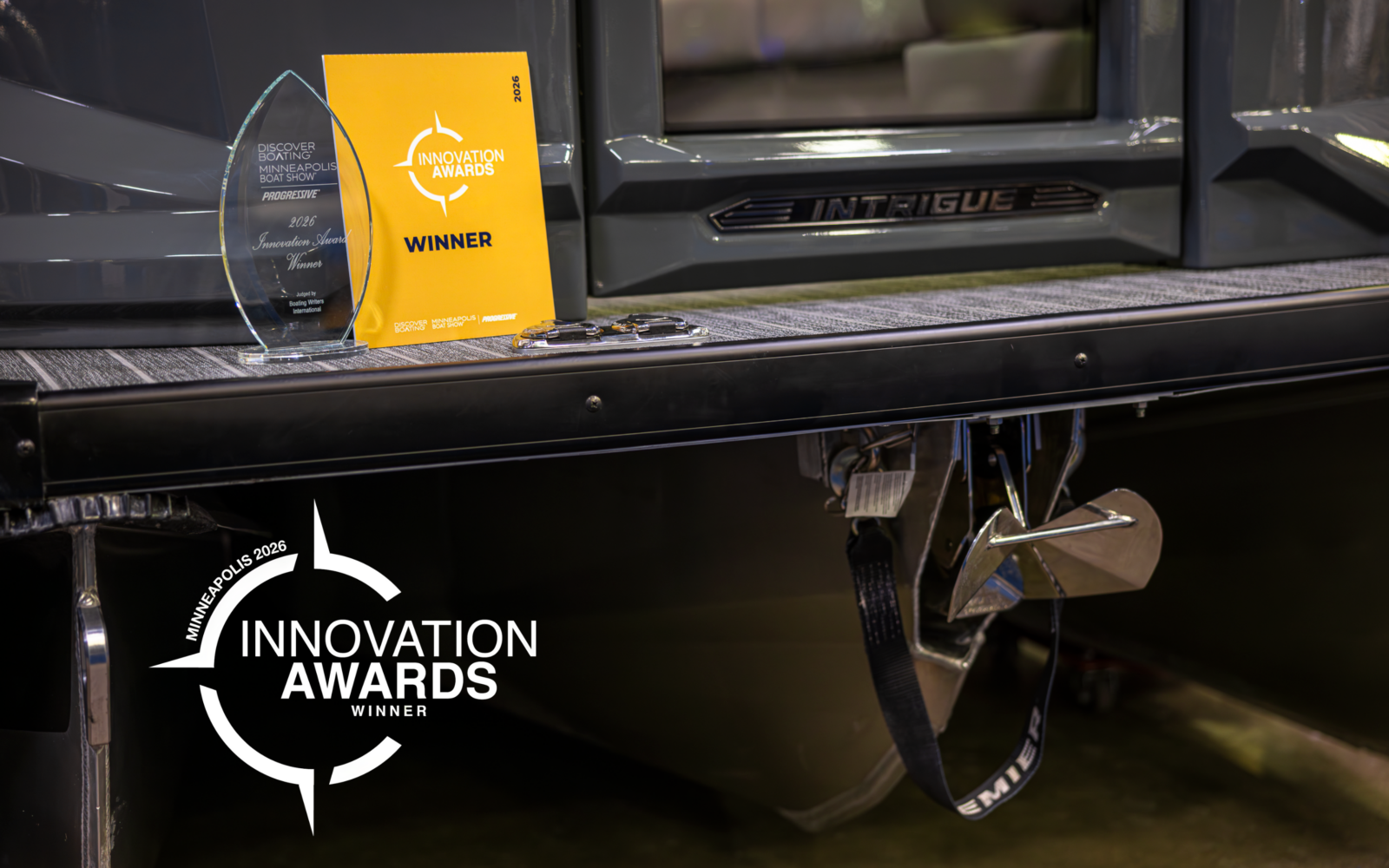 Command Anchor Receives Innovation Award - Premier Pontoons